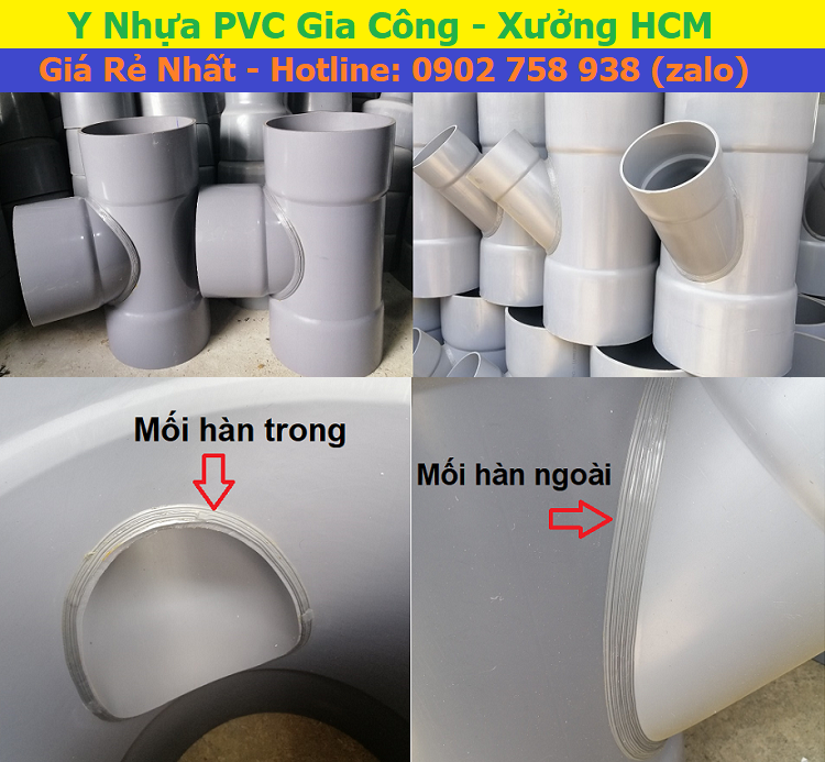 Y Nhựa PVC - Giá Rẻ - Xưởng HCM - 0906 972 966 (zalo)